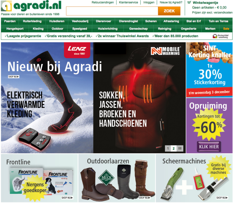 Agradi webshop - CLD24